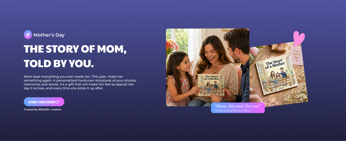 Personalized Mother's Day Storybook | Mother's Day Gifts | Story Spark